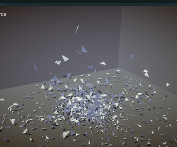 Artstation Unity Tool Mesh Explosion Effect Game Assets