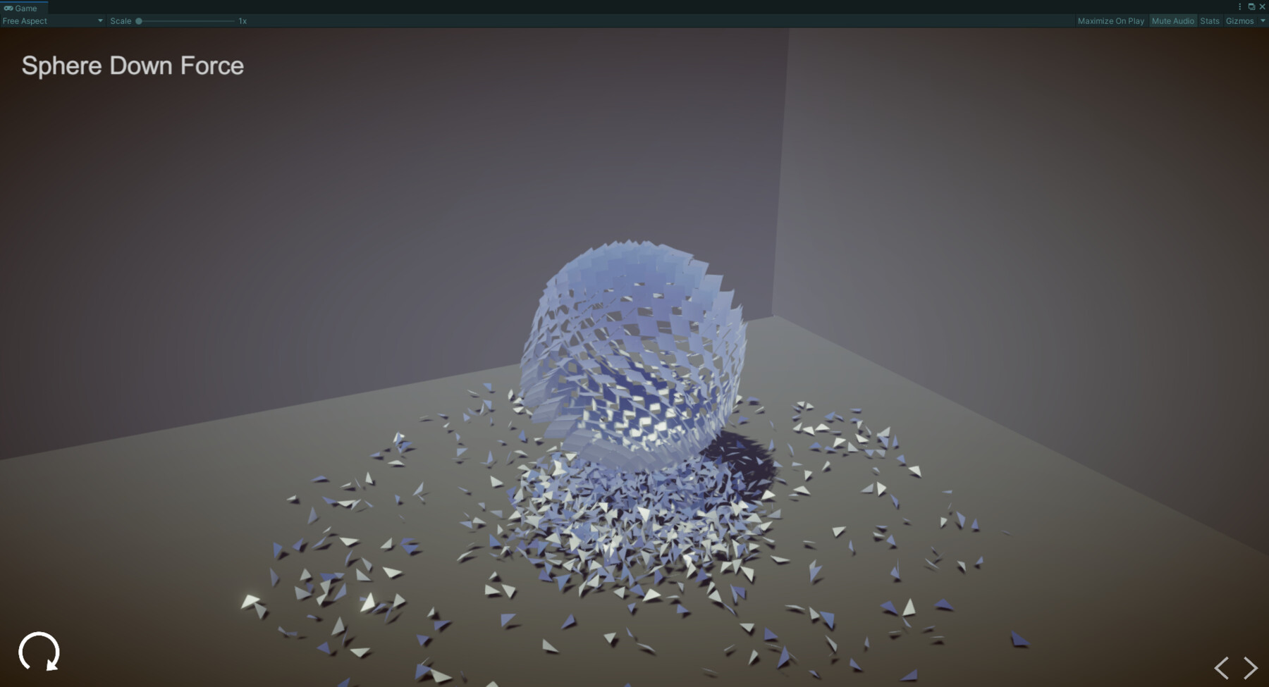 Artstation Unity Tool Mesh Explosion Effect Game Assets
