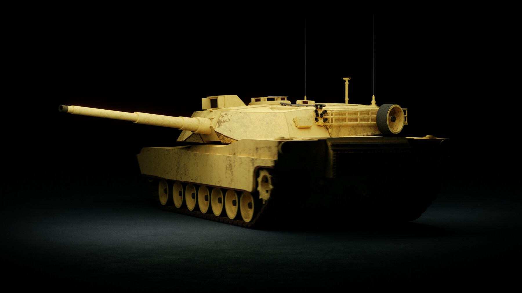 ArtStation - Tank M1 Abraham | Resources
