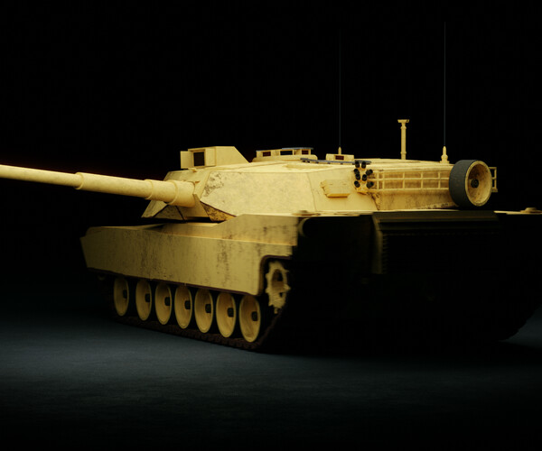 ArtStation - Tank M1 Abraham | Resources