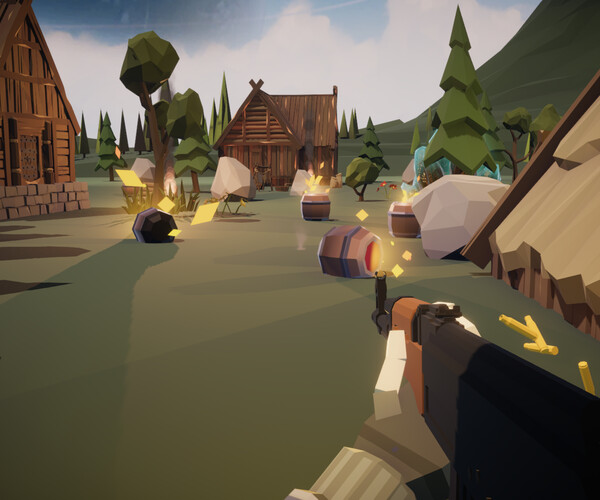 ArtStation - Unity Template - FPS Game | Game Assets