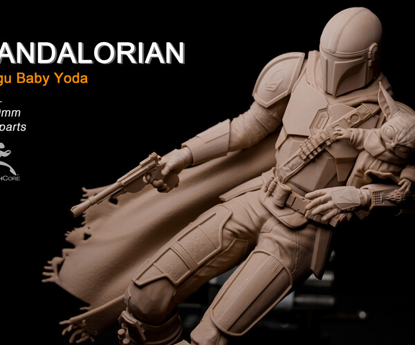 ArtStation - mandalorian 3D print model | Resources