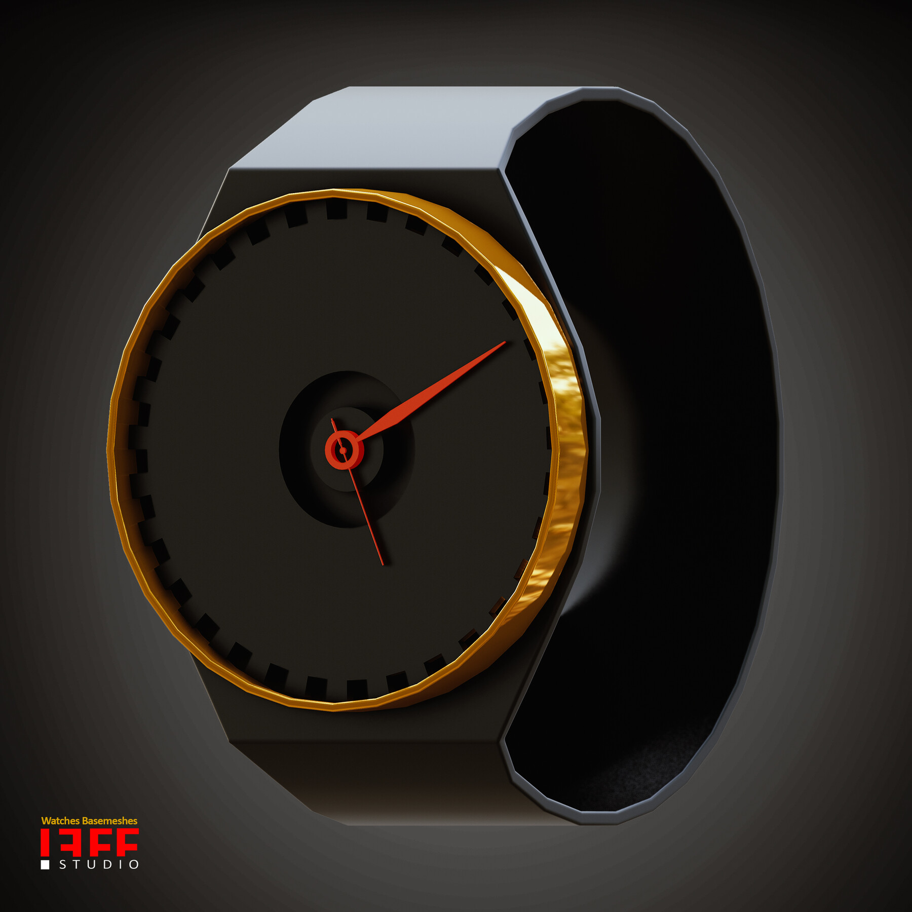 ArtStation - 30+ WATCHES BASEMESH MADE IN DIFFERENT TYPES VOL 19 | Game Assets