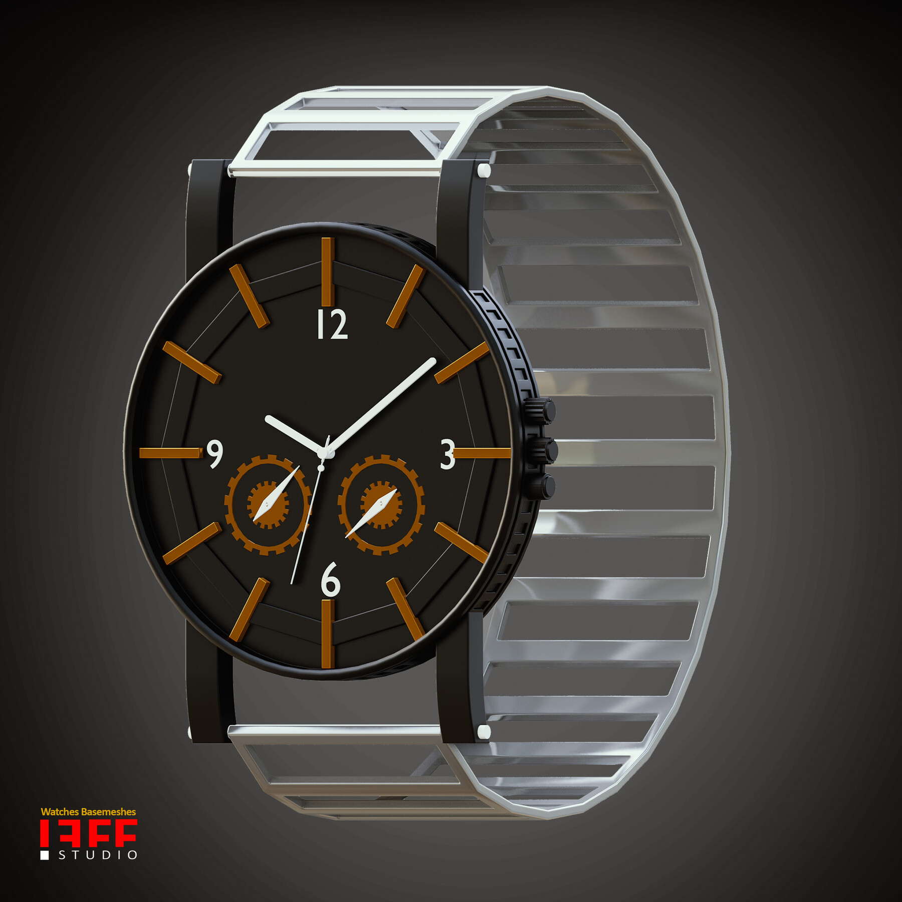 ArtStation - 30+ WATCHES BASEMESH MADE IN DIFFERENT TYPES VOL 19 | Game Assets