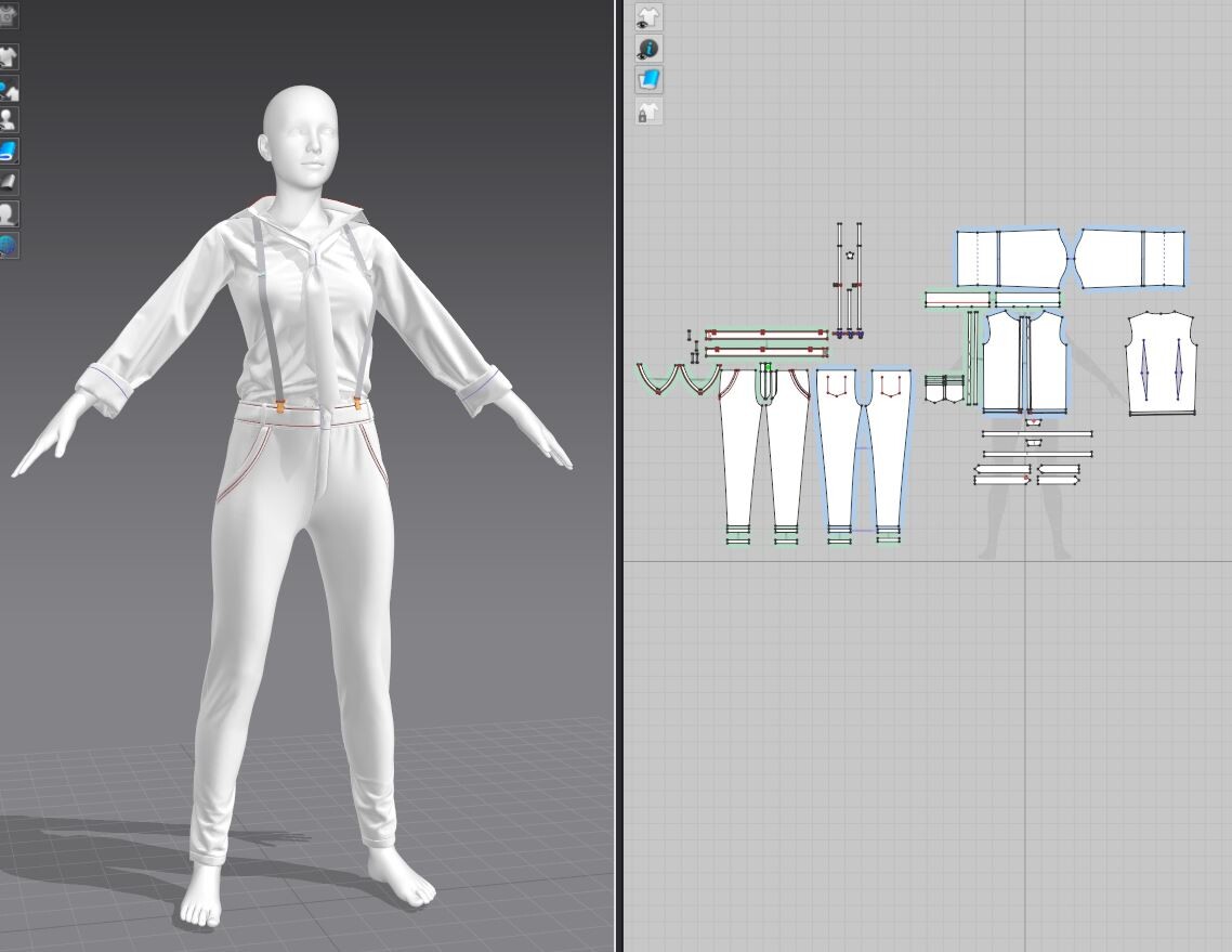 ArtStation - Men's and women's Outfit/Marvelous Designer / 4k Textures ...