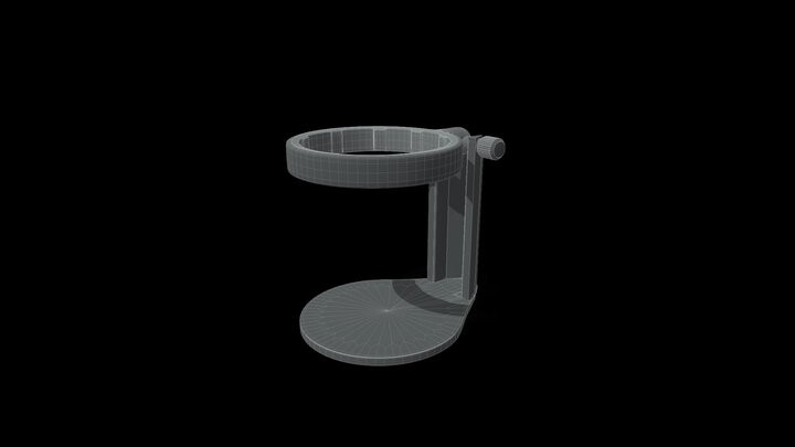ArtStation - Microphone Desk Stand FBX | Game Assets