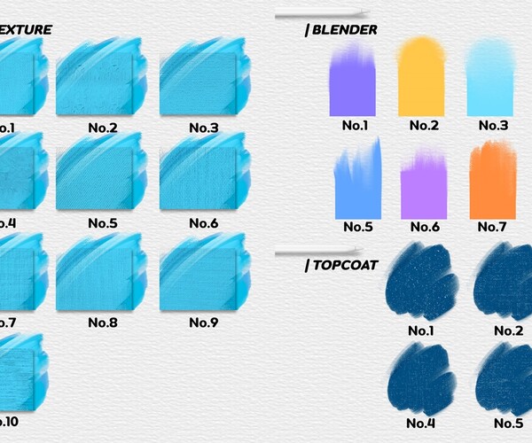 ArtStation - Procreate Brush Megapack | 529 Digital Brushes | Brushes