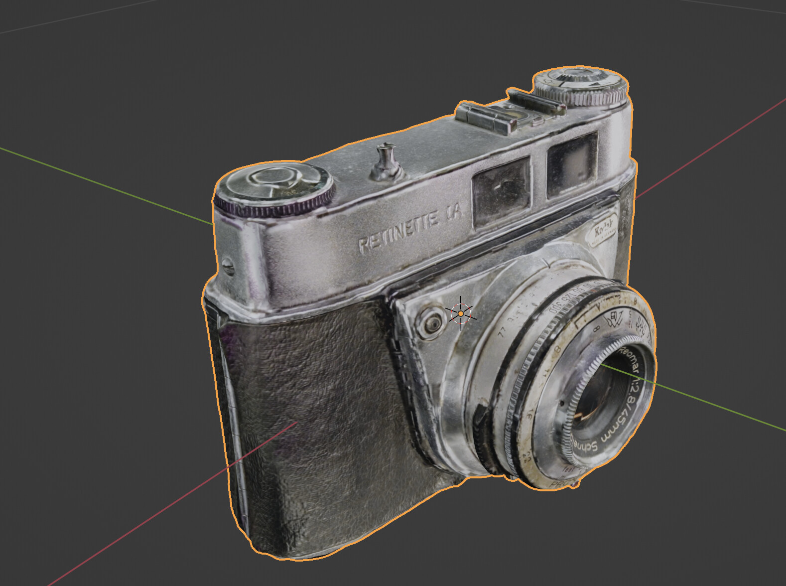 ArtStation - Old Camera Reinetta Vintage | Game Assets