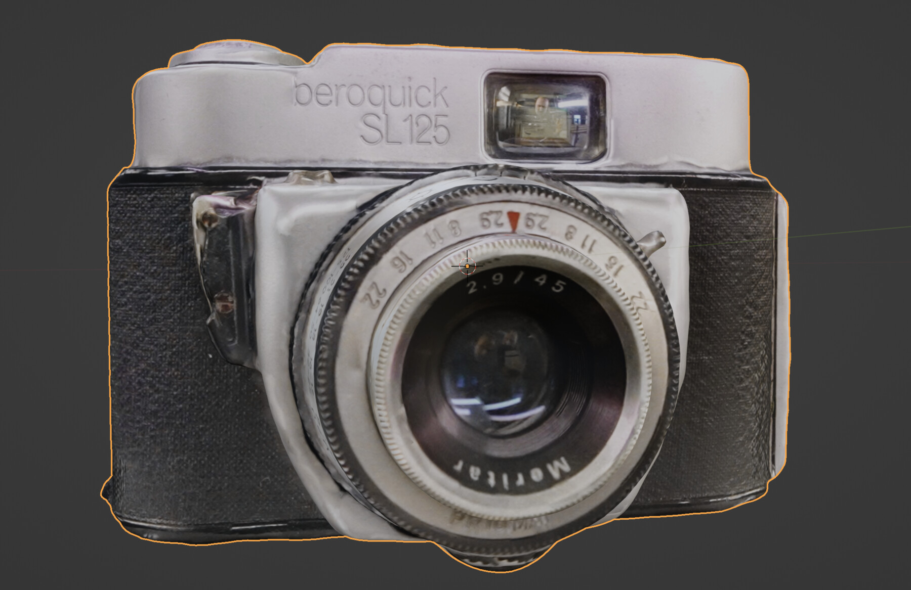 ArtStation - Old Camera Beroquick Vintage | Game Assets