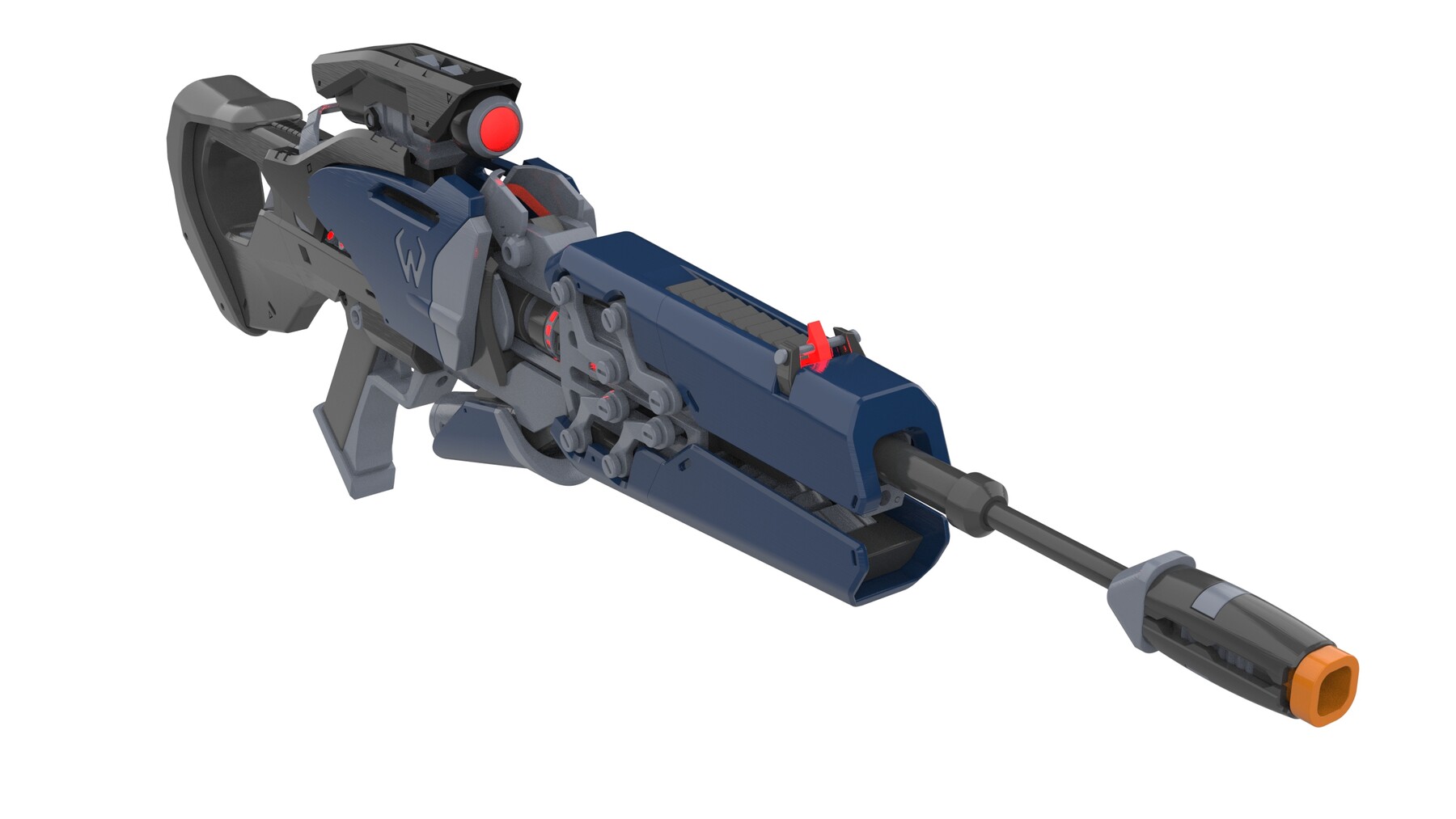 ArtStation - Widowmaker Original Skin - Overwatch - Printable 3d model ...