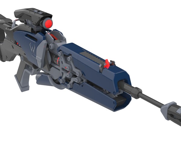 ArtStation - Widowmaker Original Skin - Overwatch - Printable 3d model ...