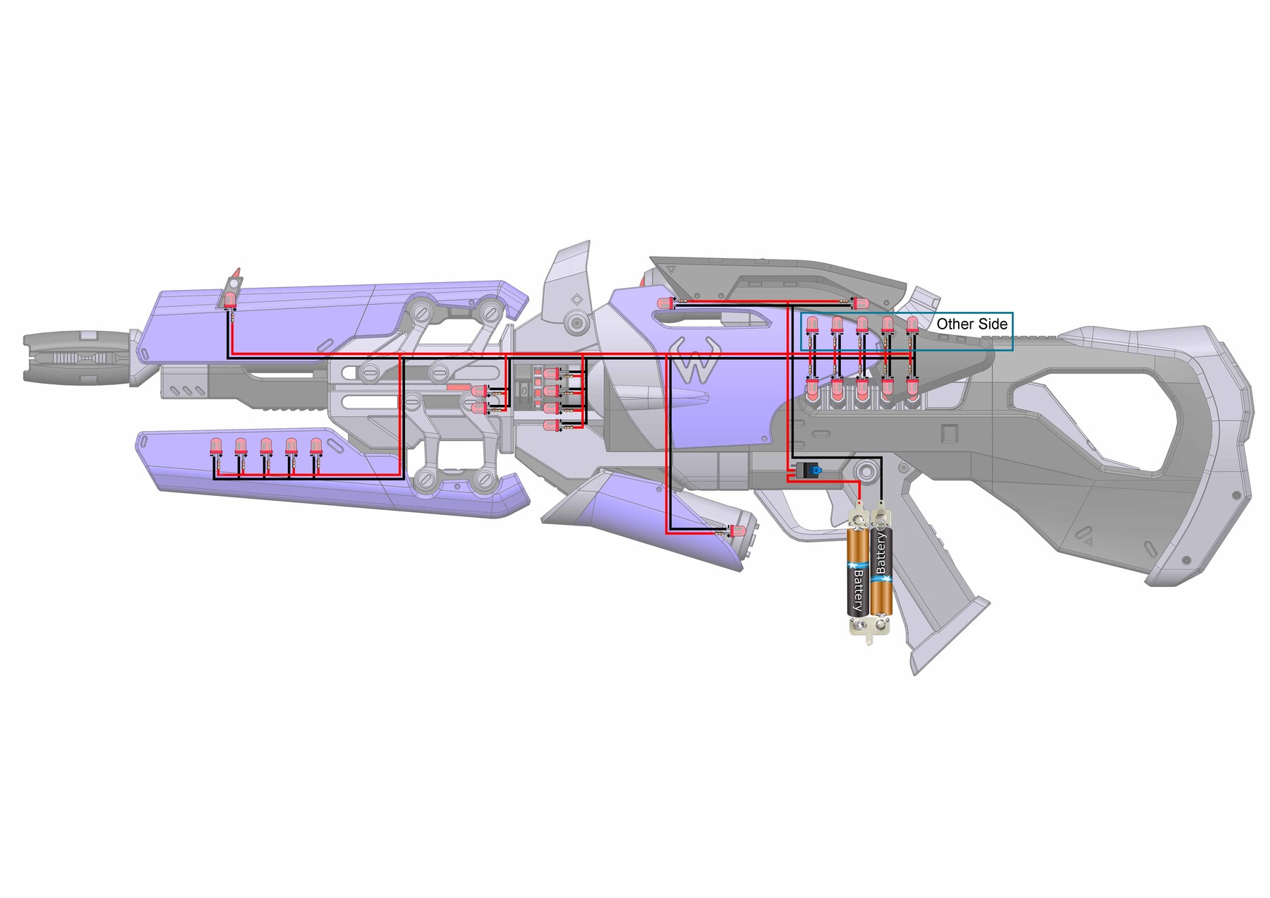ArtStation - Widowmaker Original Skin - Overwatch - Printable 3d model - STL files | Resources
