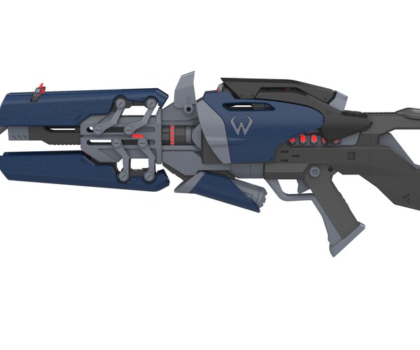 ArtStation - Widowmaker Original Skin - Overwatch - Printable 3d model ...