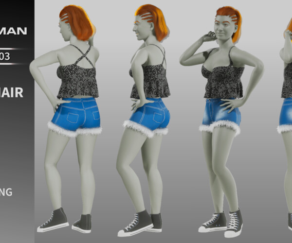 ArtStation - Clothes 03 For MetaHuman | Game Assets