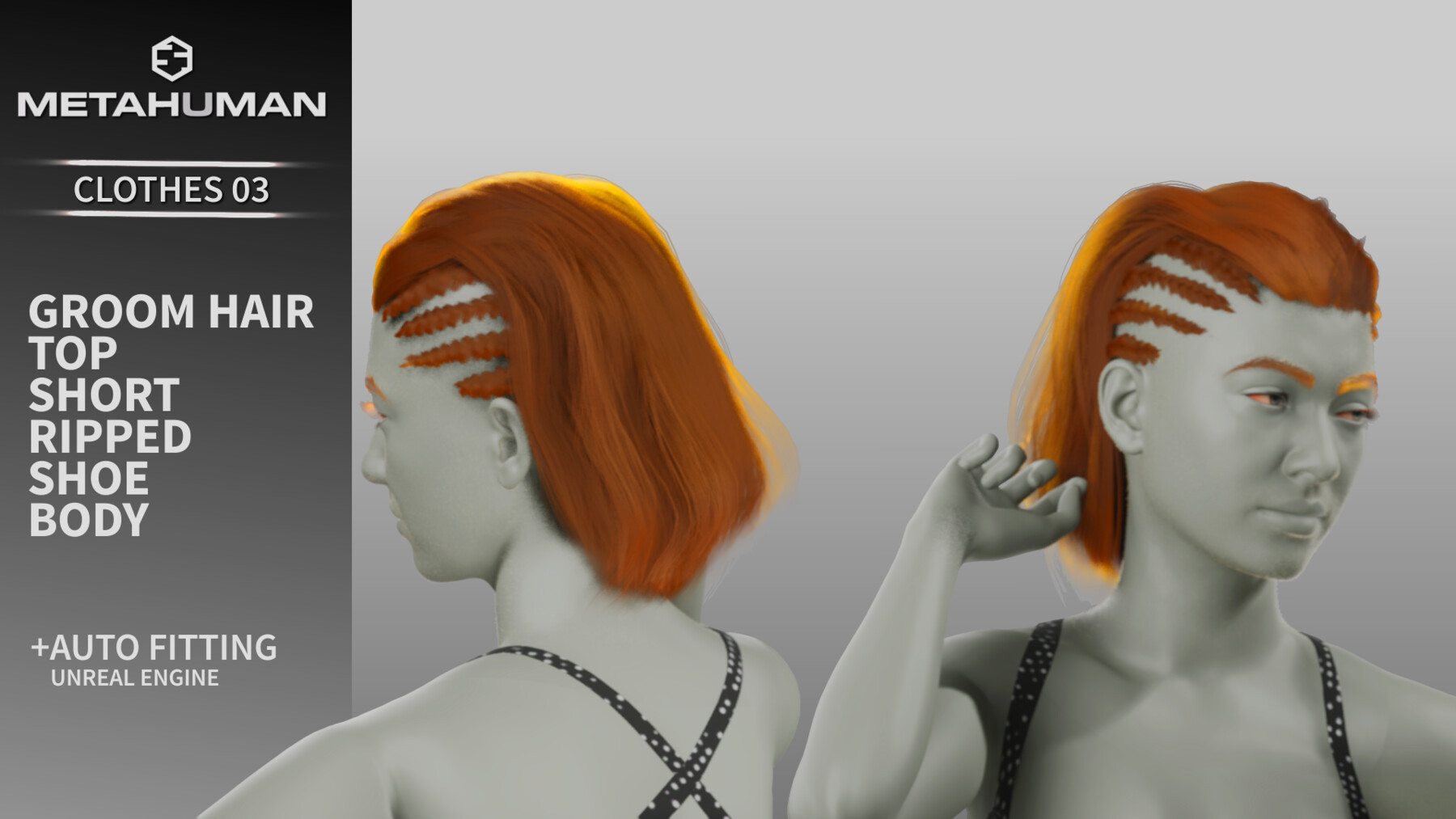 ArtStation - Clothes 03 For MetaHuman | Game Assets