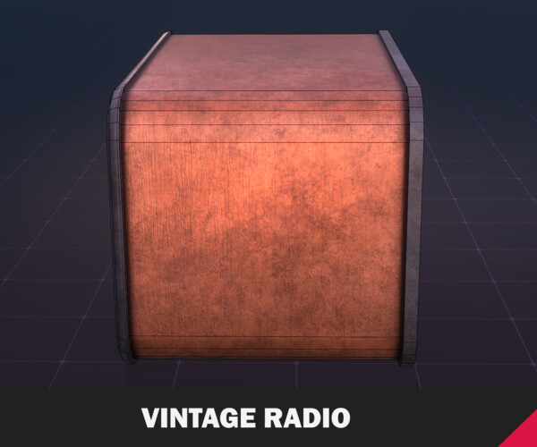 ArtStation - Vintage Radio | Resources