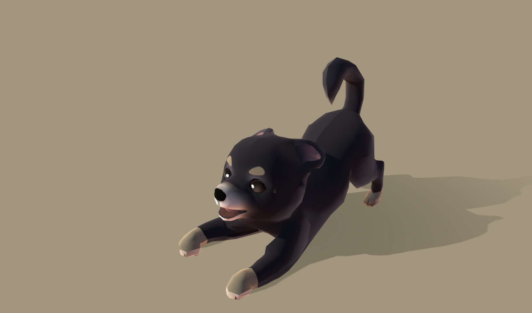 ArtStation - DOG Full Animations - Pomeranian | Game Assets