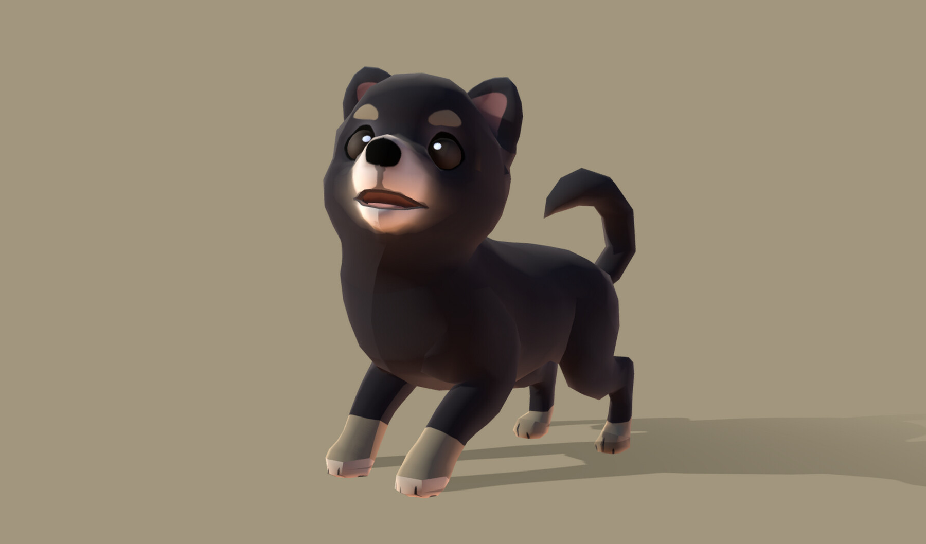 ArtStation - DOG Full Animations - Pomeranian | Game Assets