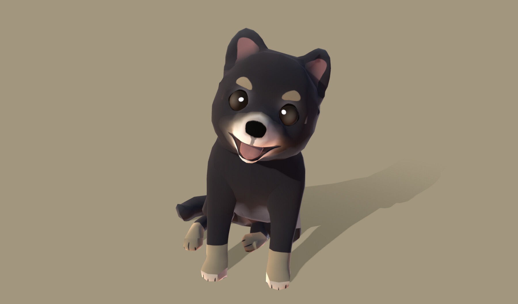 ArtStation - DOG Full Animations - Pomeranian | Game Assets