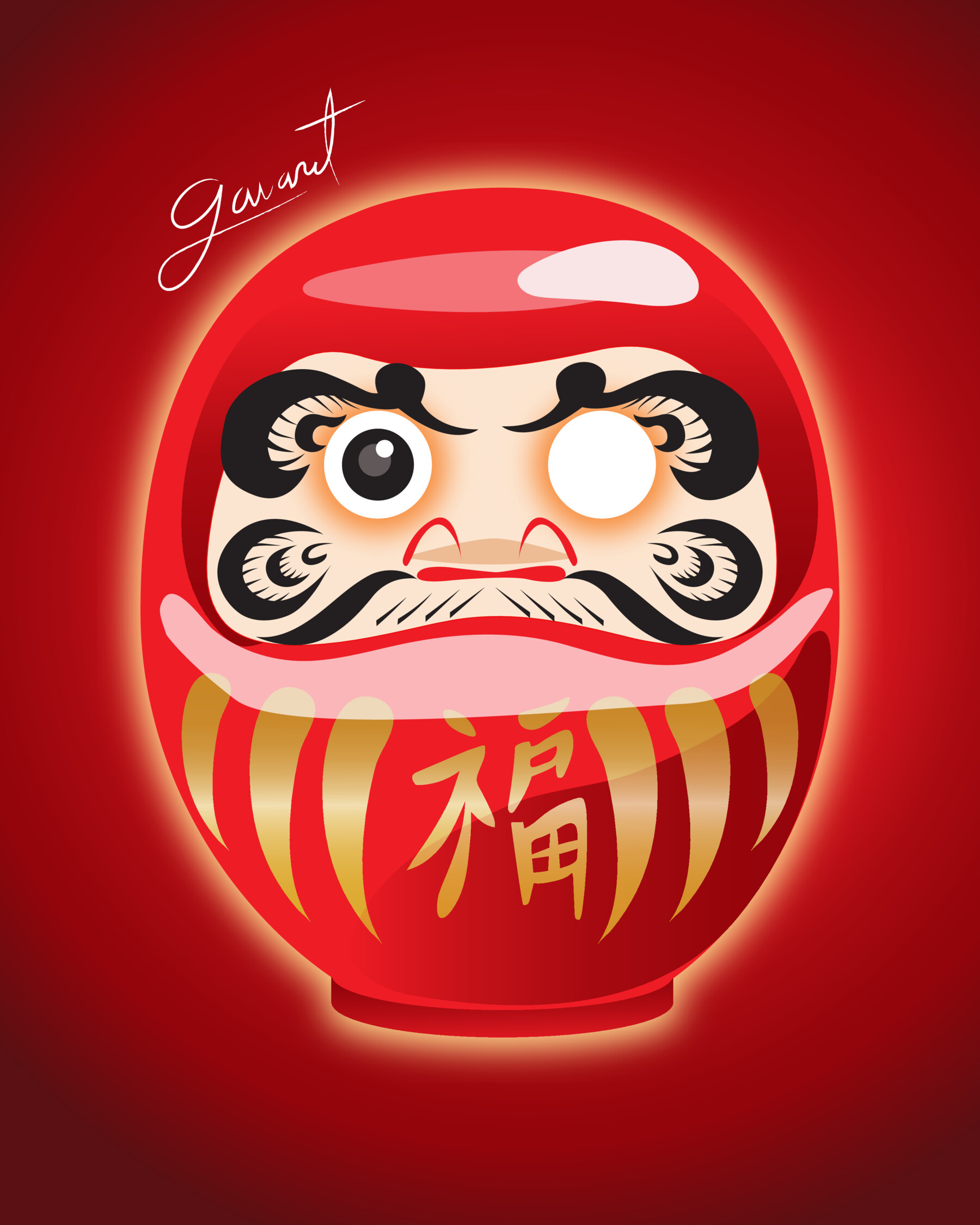 ArtStation - DARUMA to achieve your goals! | Artworks