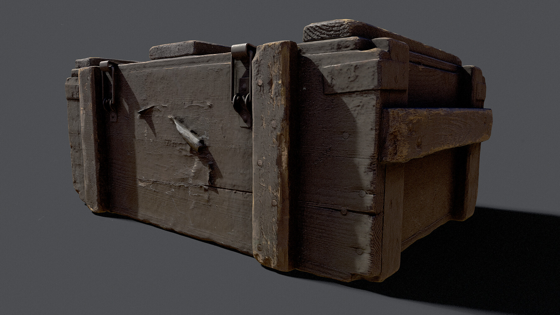 ArtStation - WW2 Ammo Box - Photogrammetry Scanned Game Asset | Game Assets