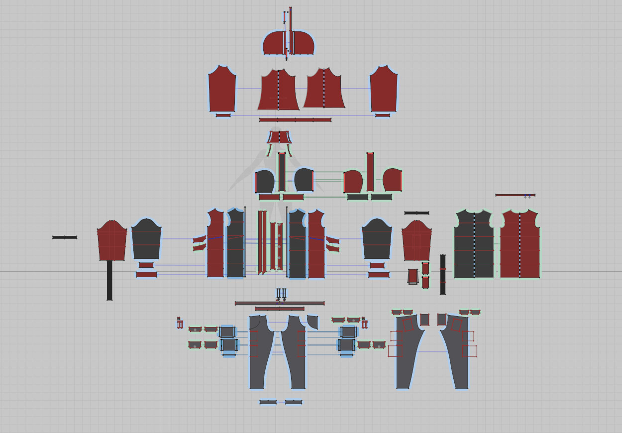 ArtStation - Women garment | Game Assets