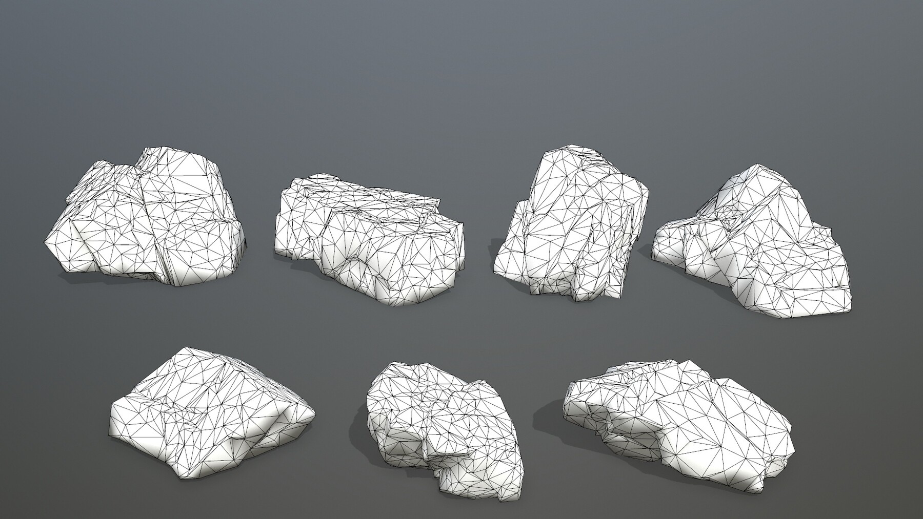 ArtStation - Rock Set 14 | Game Assets