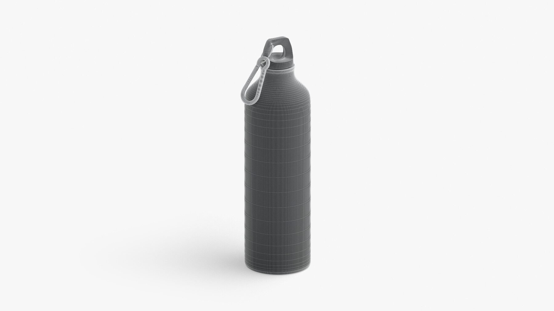 ArtStation - Black Aluminum Sport Bottle - metal water botle with ...