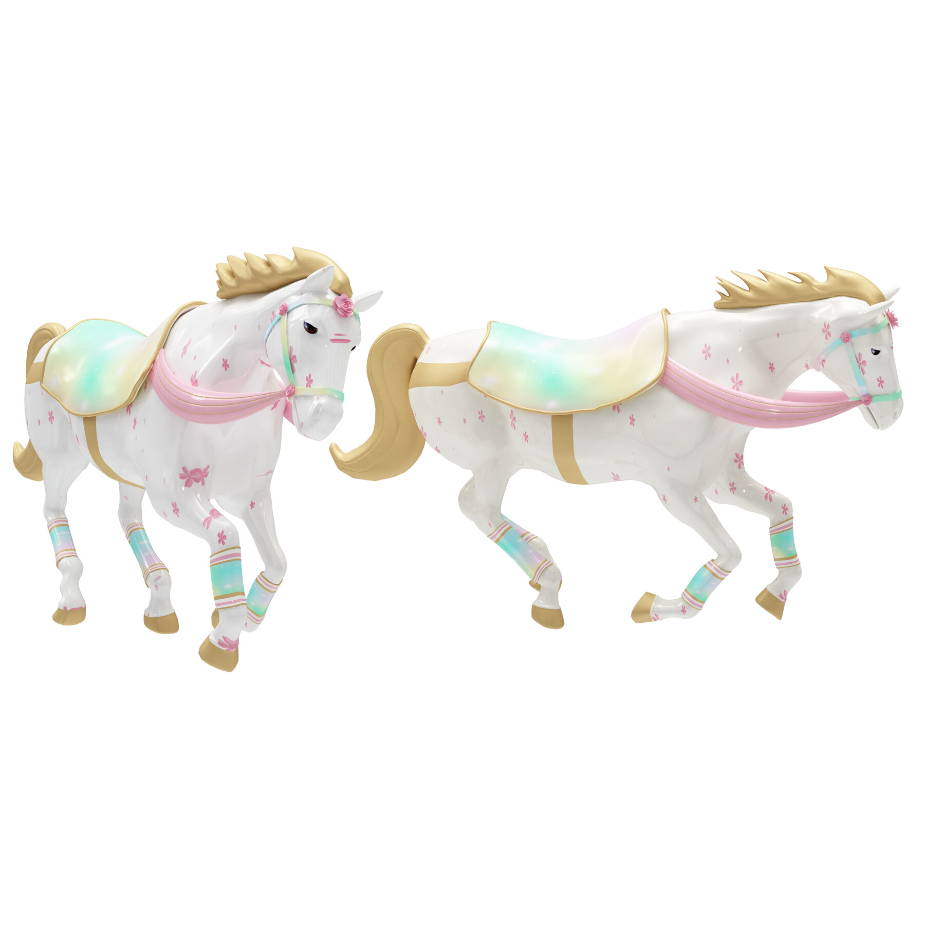 ArtStation - Carousel 3D model and 3d printable extra files | Resources