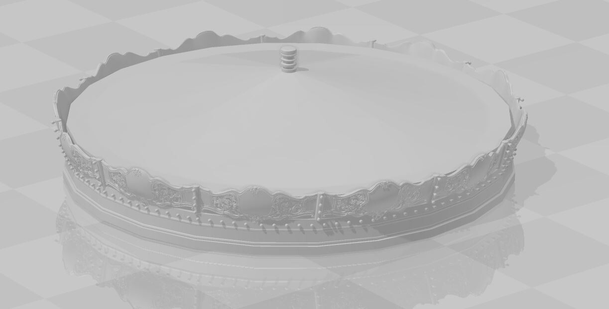 ArtStation - Carousel 3D model and 3d printable extra files | Resources