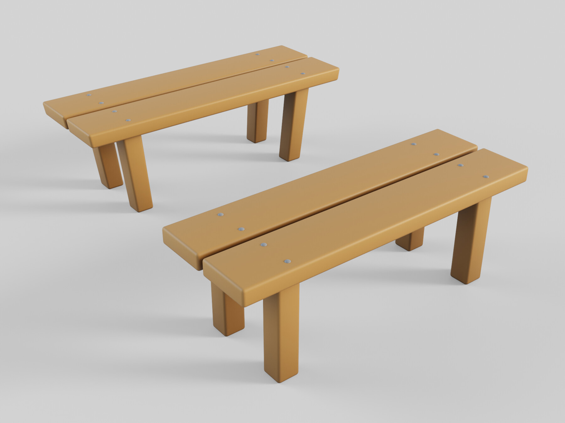 ArtStation - Cartoon Benches Collection | Resources