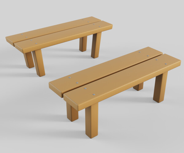 ArtStation - Cartoon Benches Collection | Resources