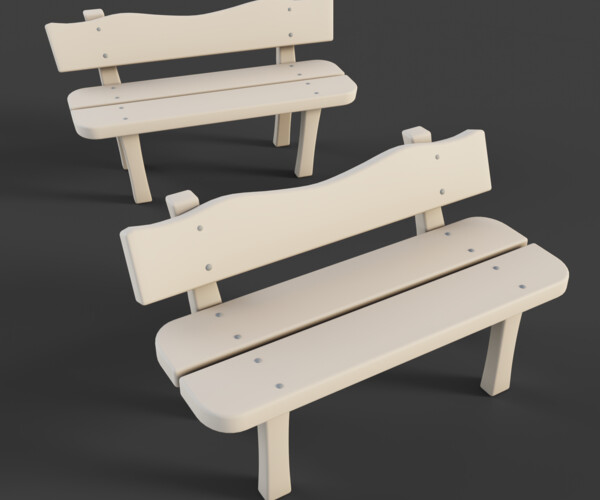 ArtStation - Cartoon Benches Collection | Resources