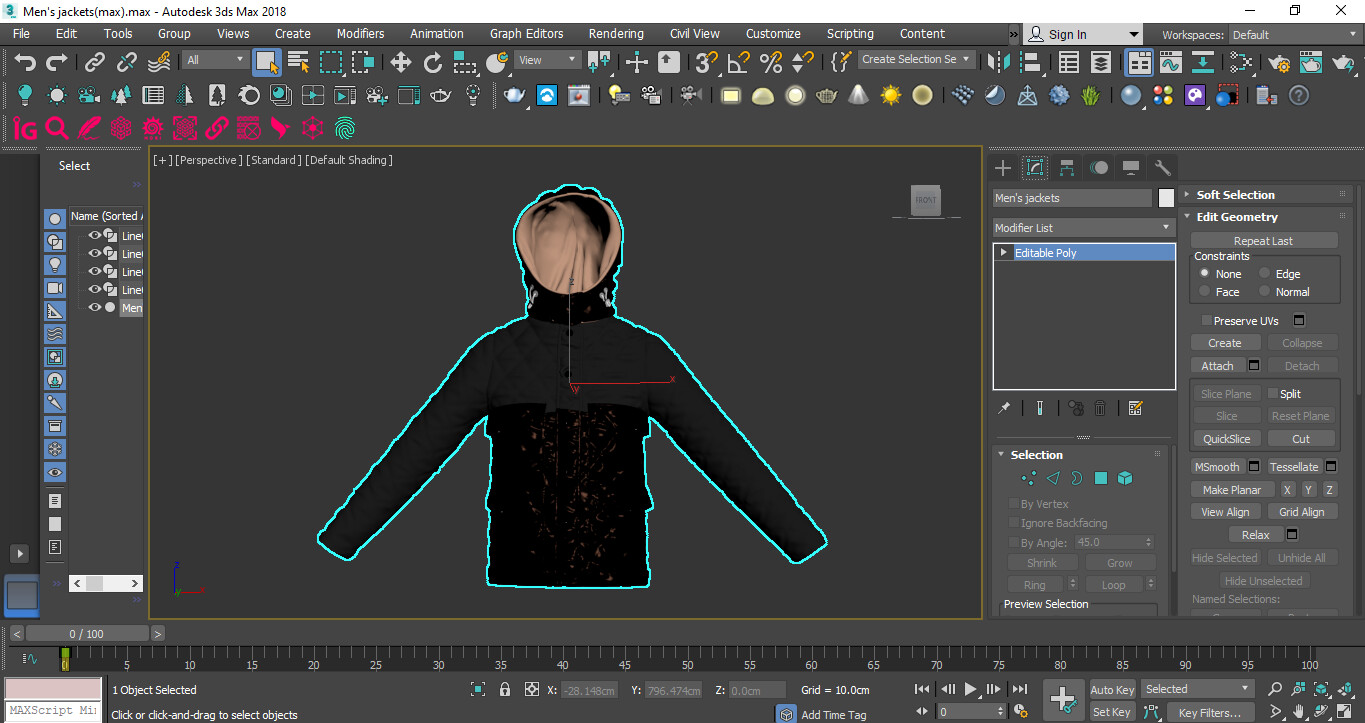 ArtStation - Men's jackets | Game Assets