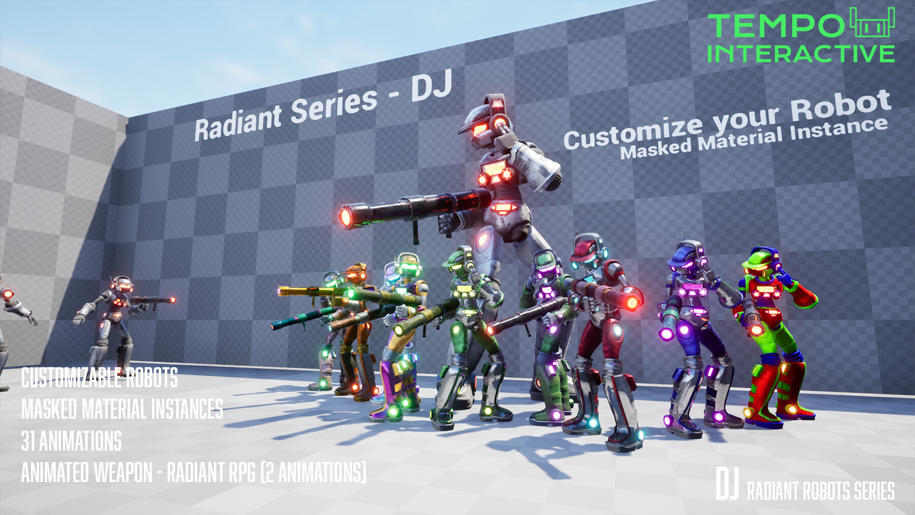 ArtStation - DJ - Radiant Robots Series | Game Assets