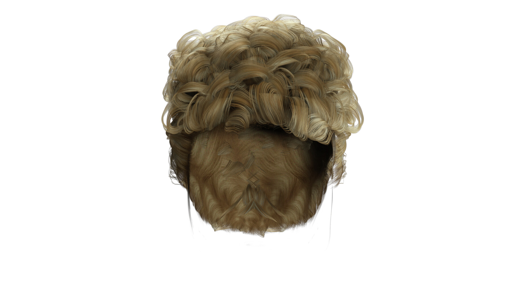 ArtStation - Realistic Female hair modern | Game Assets