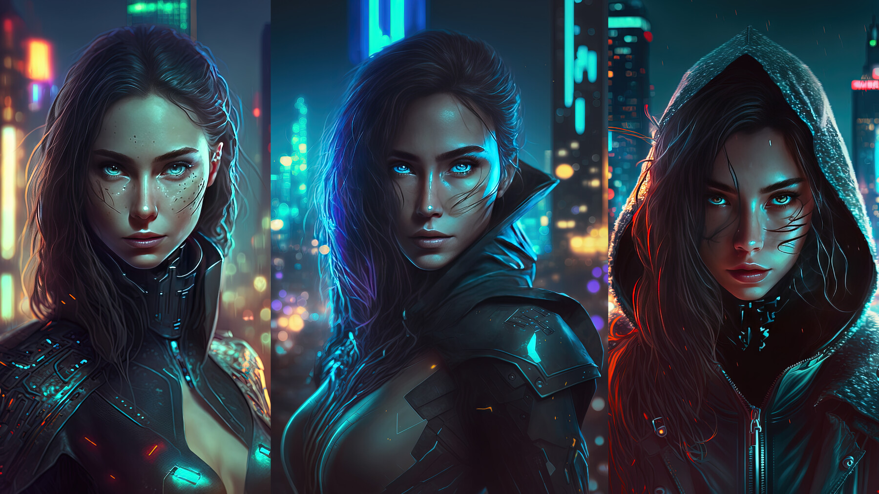 ArtStation - 214 arts - Cyber Girl - Concept Reference Pack Vol.05 ...