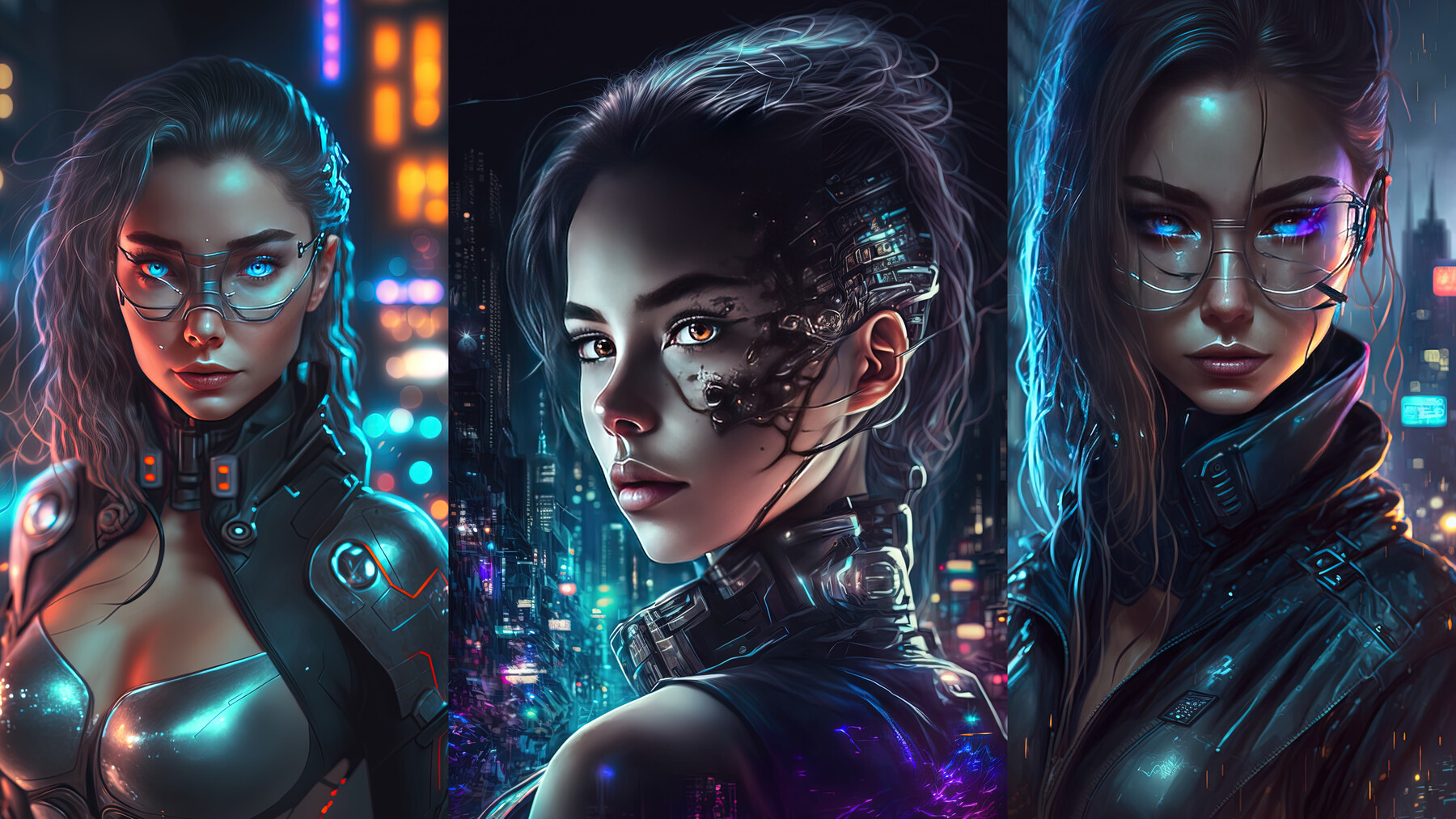 ArtStation - 214 arts - Cyber Girl - Concept Reference Pack Vol.05 - More Than 6K Resolution ...