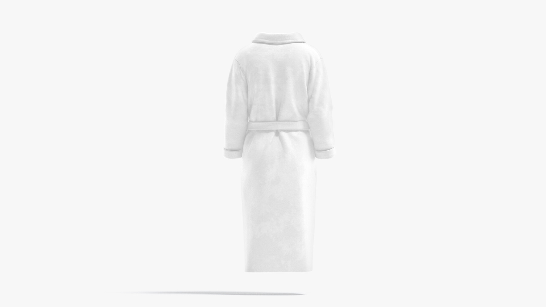 ArtStation - White Hotel Bathrobe - fabric spa bath robe | Resources