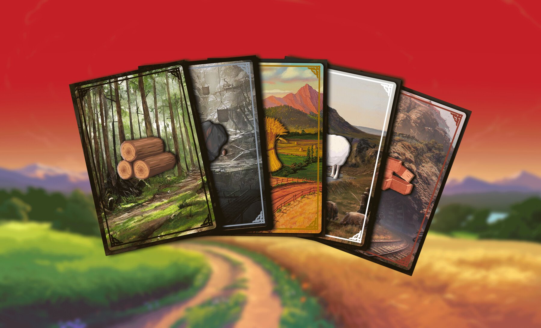 ArtStation - Catan Custom Cards - pt/BR and en/US Version | Artworks