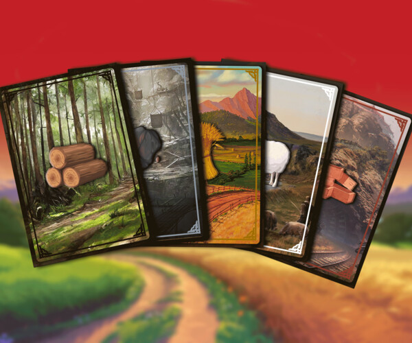 ArtStation - Catan Custom Cards - pt/BR and en/US Version | Artworks