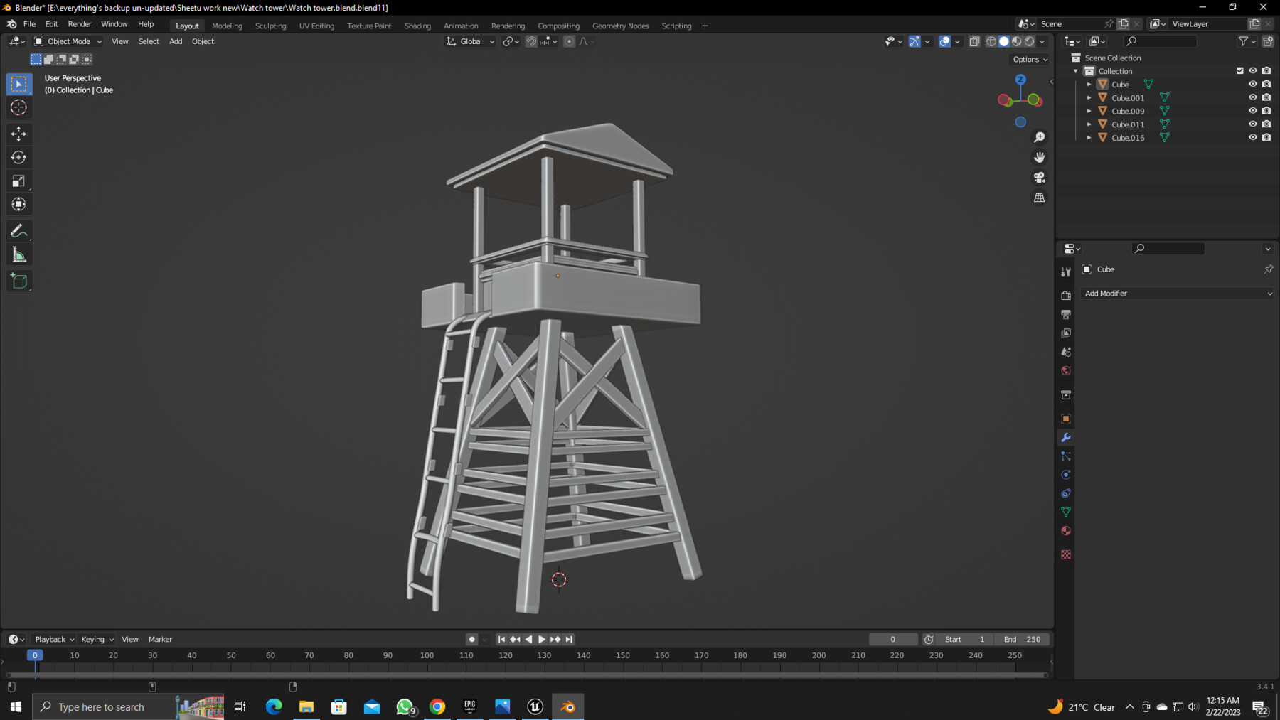 ArtStation - Watch Tower | Resources