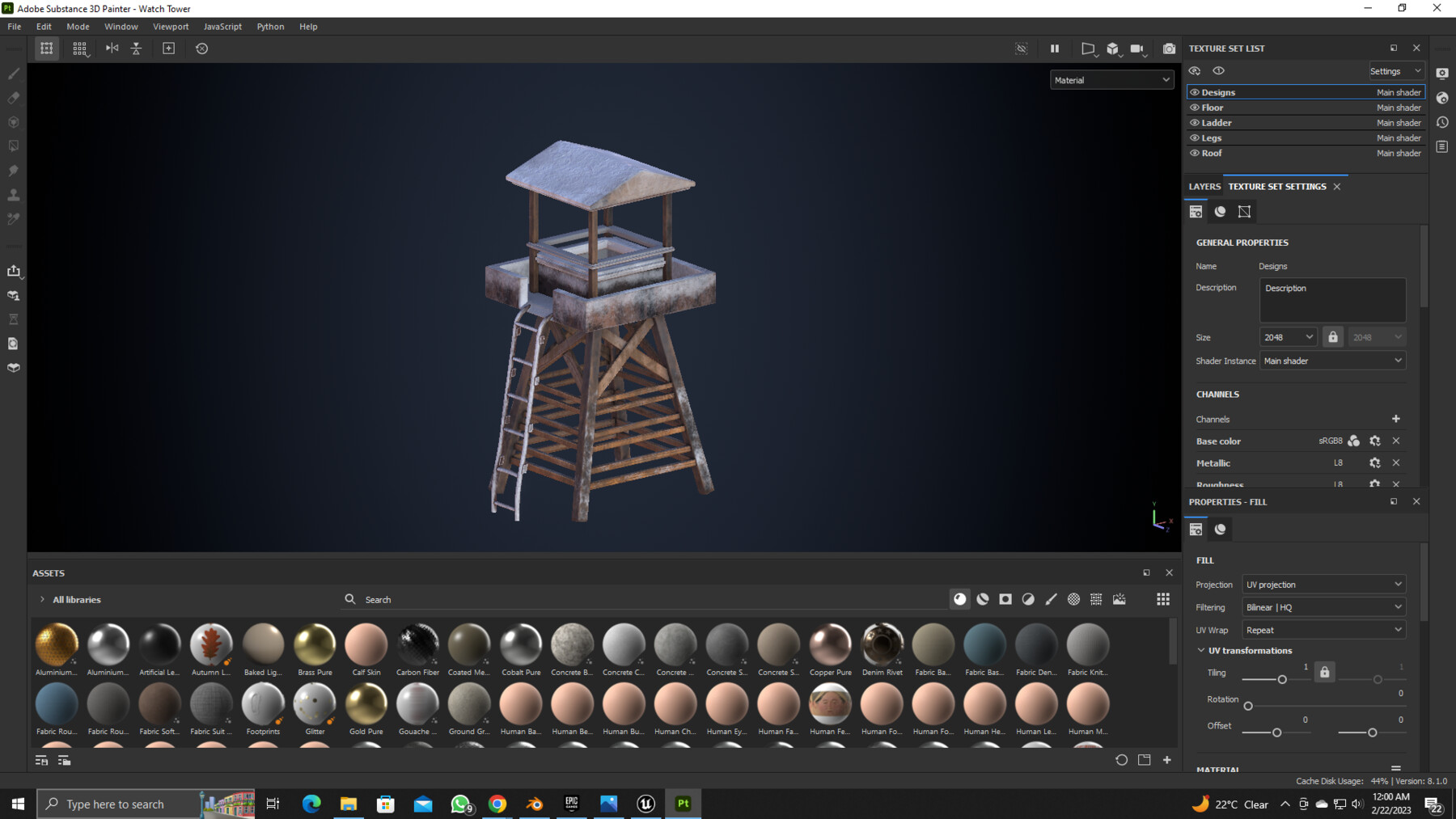 ArtStation - Watch Tower | Resources
