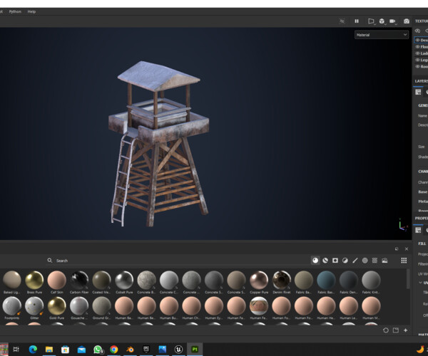 ArtStation - Watch Tower | Resources