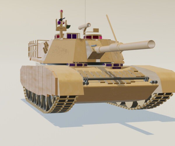 ArtStation - CZ-1 Tank | Resources