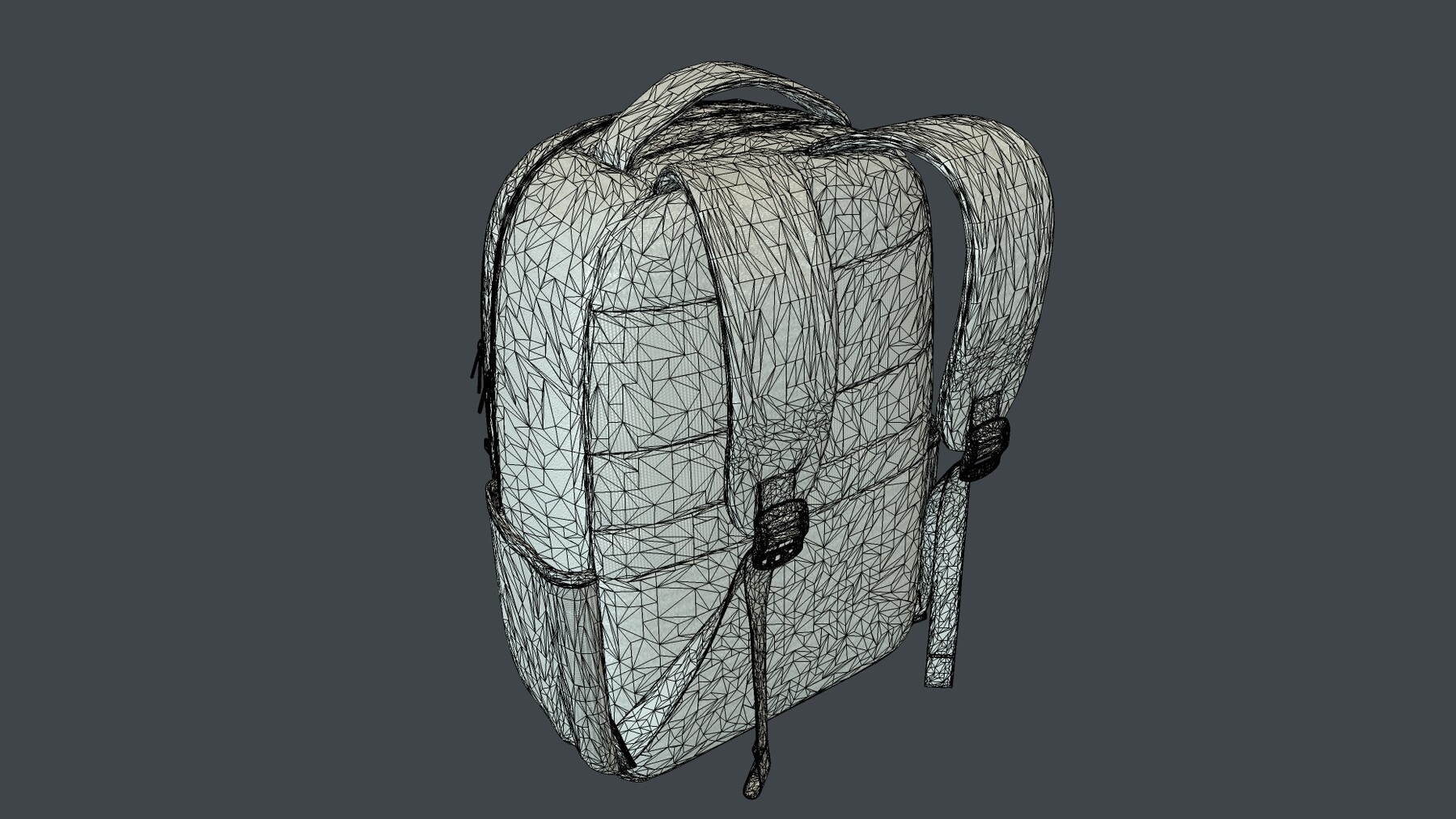 ArtStation - ADIDAS BACKPACK Low-poly | Game Assets