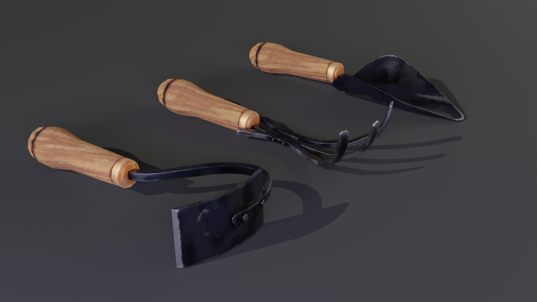 ArtStation - Vintage Gardening Pack Part One - Small Tools | Game Assets