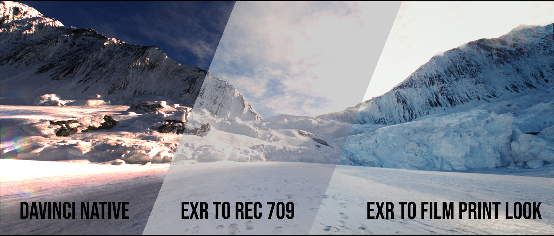 ArtStation - Blender EXR LUTs for Davinci Resolve | Resources