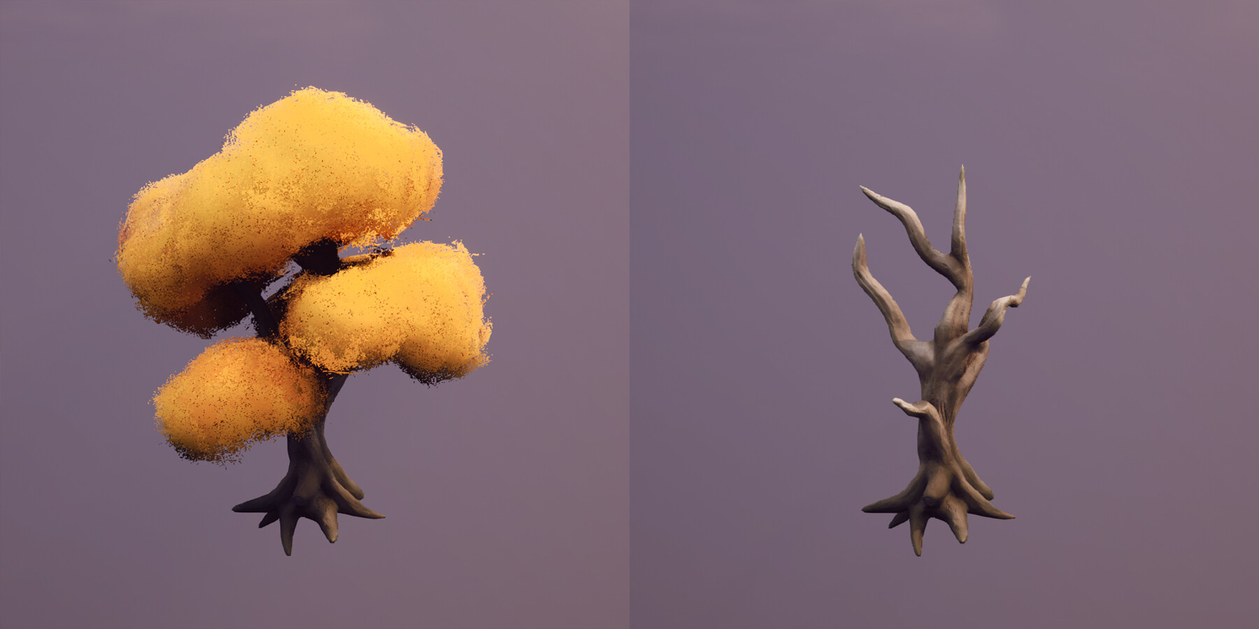 ArtStation - Stylized Tree Pack | Resources