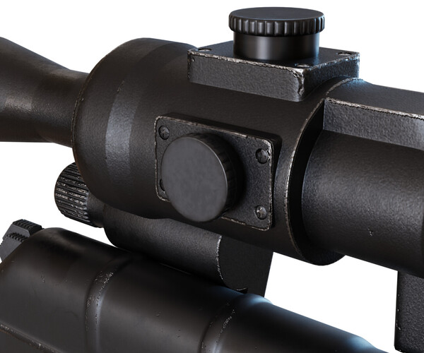 ArtStation - VSS Vintorez Gun | Game Assets